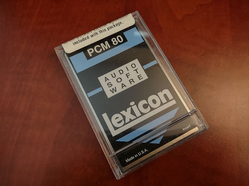 LEXICON PCM 80 DUAL FX V1.0 ALGORITHM CARD FOR PCM 80 / 81 | Reverb