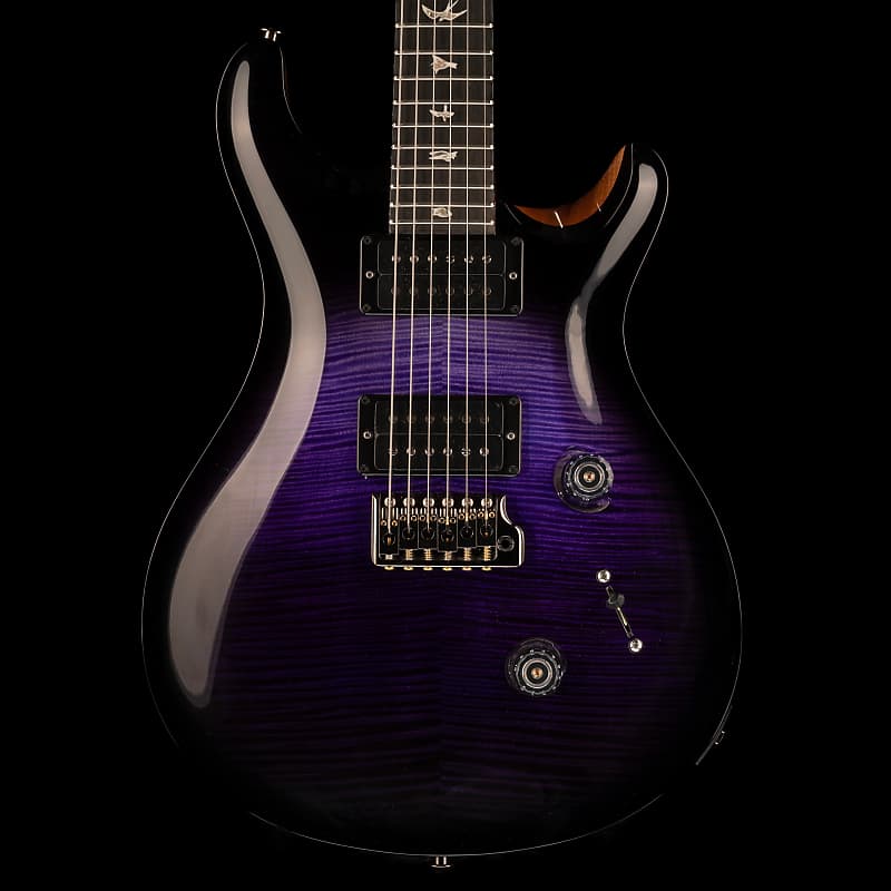 PRS Core Custom 24 10 Top Custom Color Violet Fade Smokewrap | Reverb