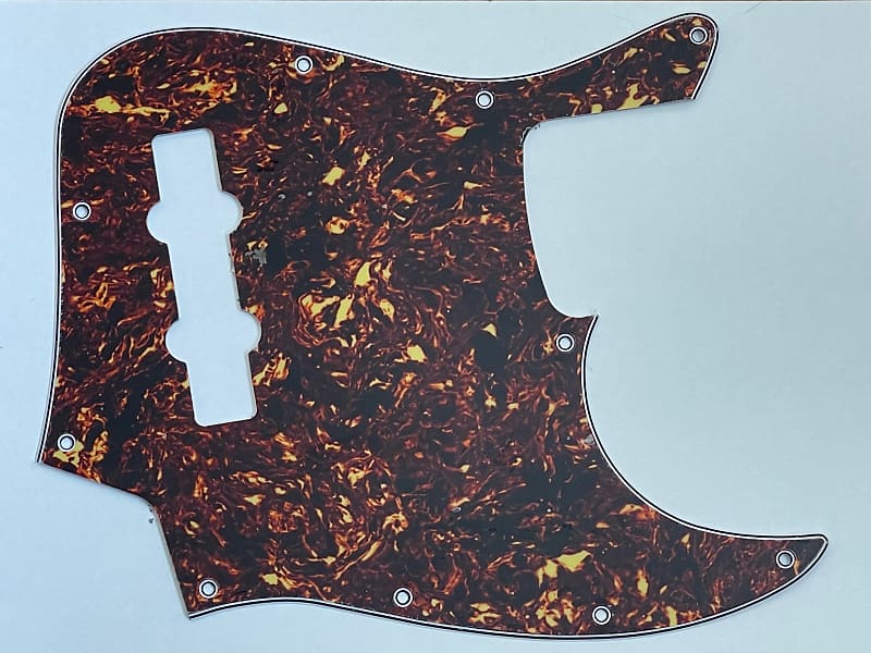 Dark Brown Tortoiseshell Scratch Plate Pickguard to fit | Reverb UK