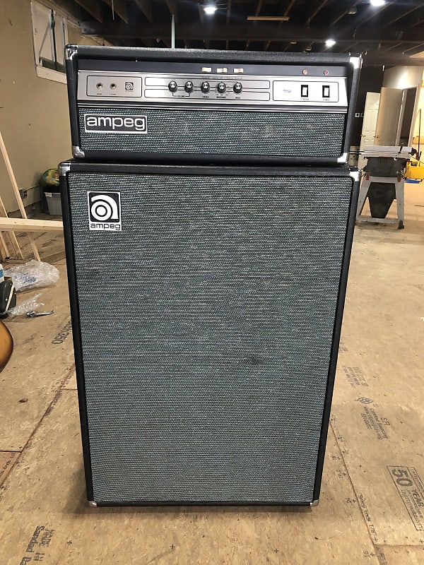 High Quality original Ampeg V-4b with v2 cab | Reverb