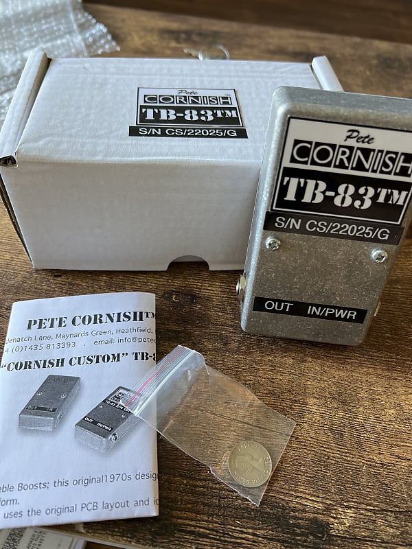 Pete Cornish TB-83 2022 | Reverb