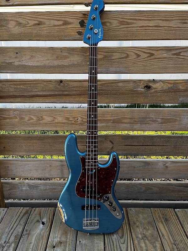 Roscoe Custom Classic J Lake Placid Blue | Reverb