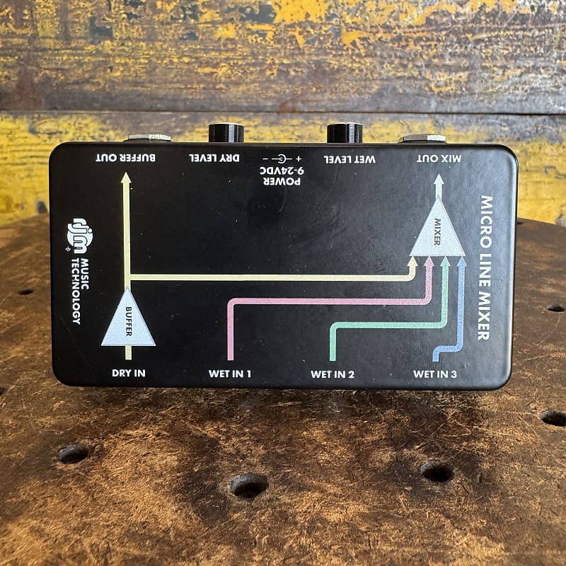 RJM Music Technology Micro Line Mixer | Reverb