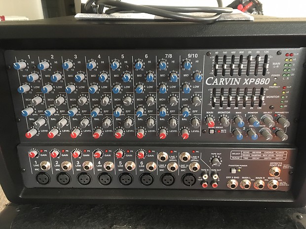 Carvin XP880 800W Powered Mixer | Reverb