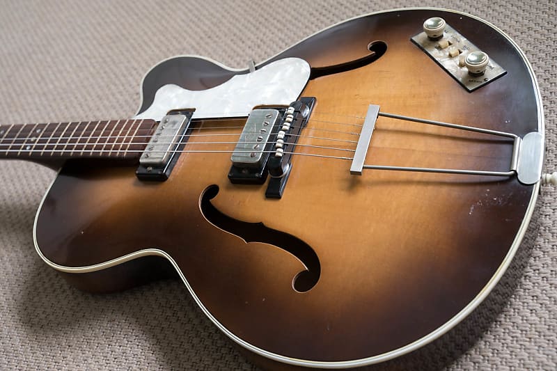 Rare Archtop Höfner 4500, 1966 | Reverb