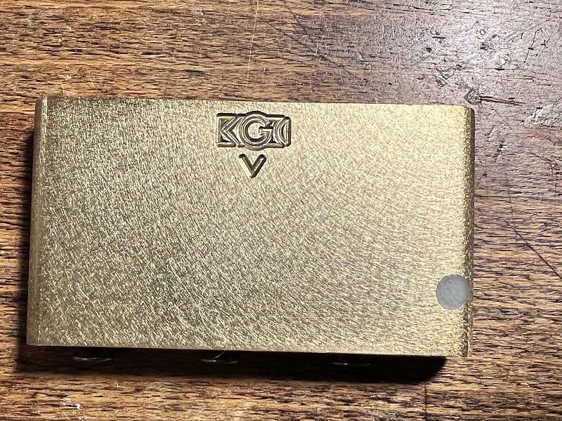 KGC Killer Guitar Components Brass Tremolo Block - Vintage | Reverb