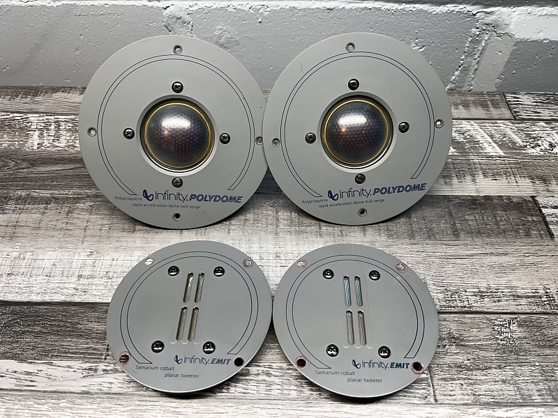 Infinity Polydome Mid Ranges And EMIT Tweeters | Reverb