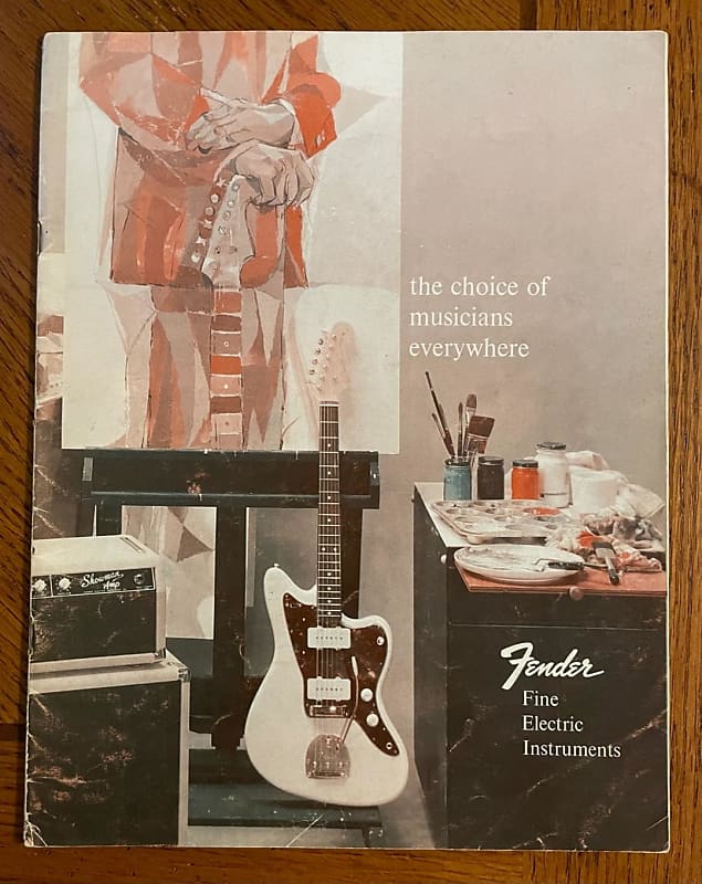 ORIGINAL Vintage 1961-1962 Fender Fine Electric Instruments | Reverb