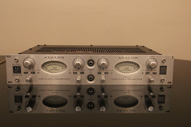 Avalon AD-2022 Preamp - Pure Class A - With B2T 200w Power | Reverb
