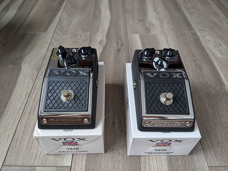 Vox V810 Valve-Tone AND V830 Distortion Booster | Reverb