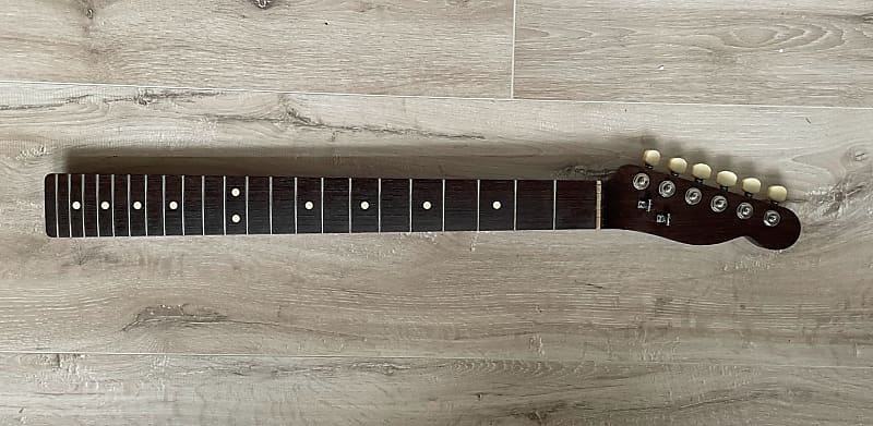Warmoth Wenge Telecaster Neck Tele Fender Lic. replacement | Reverb