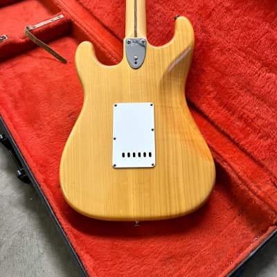 Fernandes Burny Custom Strat 1976 Natural original vintage | Reverb