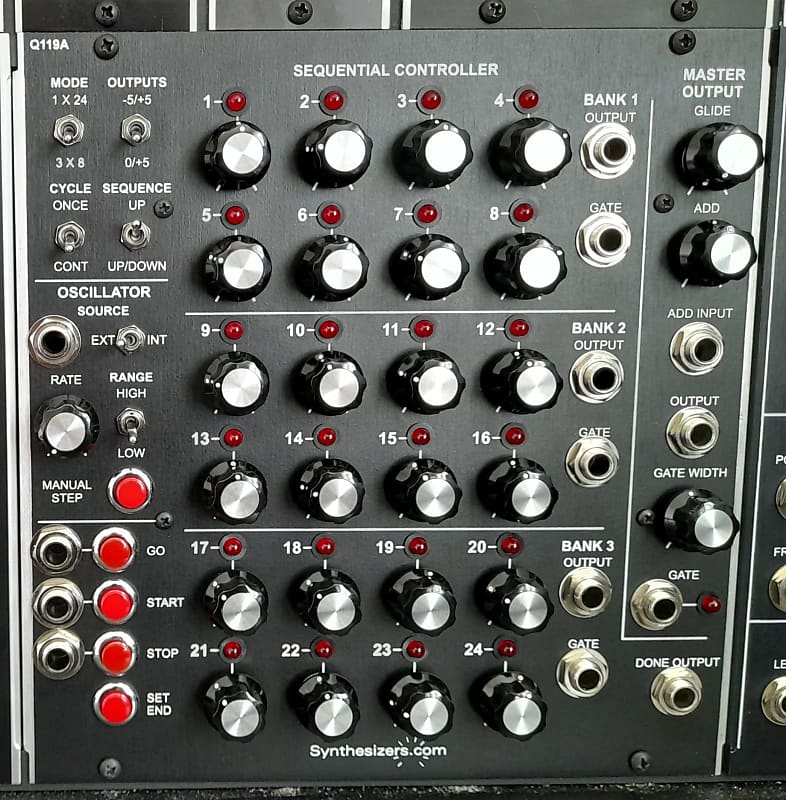 Synthesizers.com Q119A Sequential Controller Module (5U, MU, | Reverb