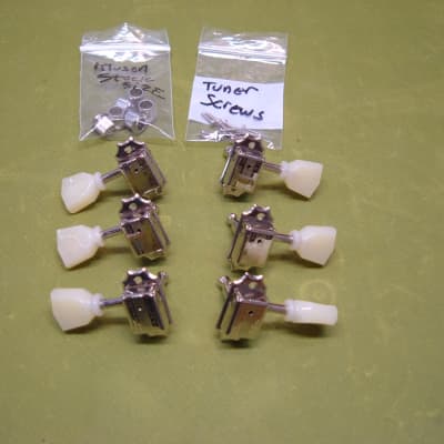 Epiphone Deluxe Tuner set Keystone buttons 2023 - Nickel | Reverb