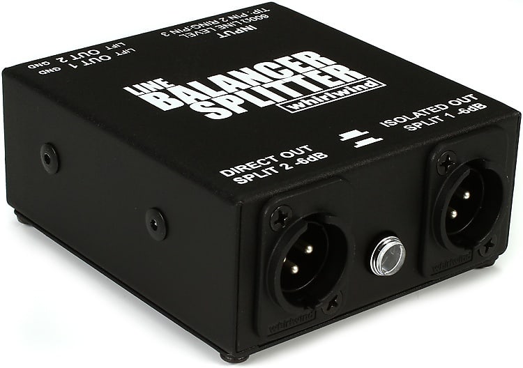 Whirlwind LBS 1x2 Live Balancer and Splitter | Reverb