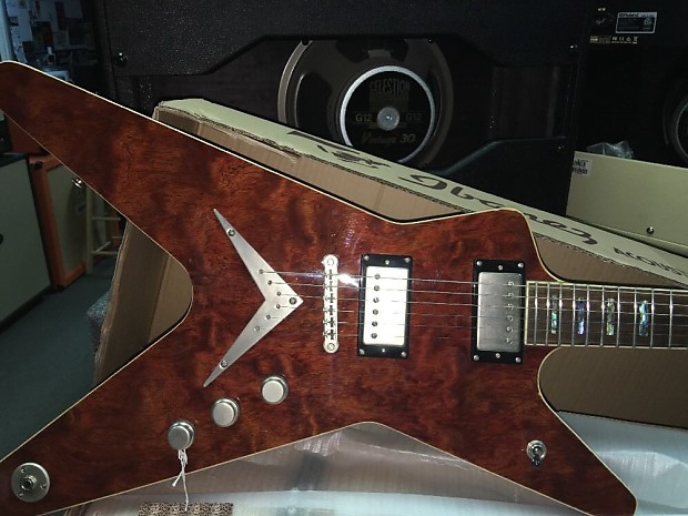 NOS Dean ML EXOTIC Bubinga Electric Guitar | Reverb