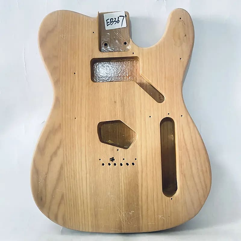 Solid Ash Wood Telecaster Tele Style DIY Project Body | Reverb UK