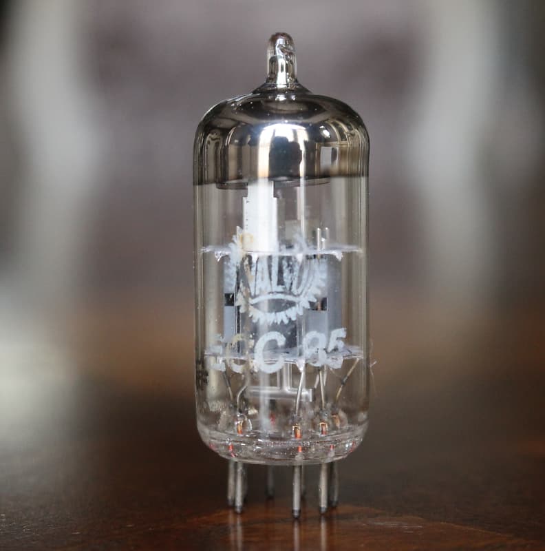 Valvo ECC85 6AQ8 NOS Tube - 1956 - O Getter "Tested" | Reverb UK