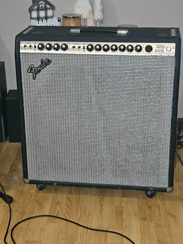 Fender Super Reverb 1979 - Silverface | Reverb