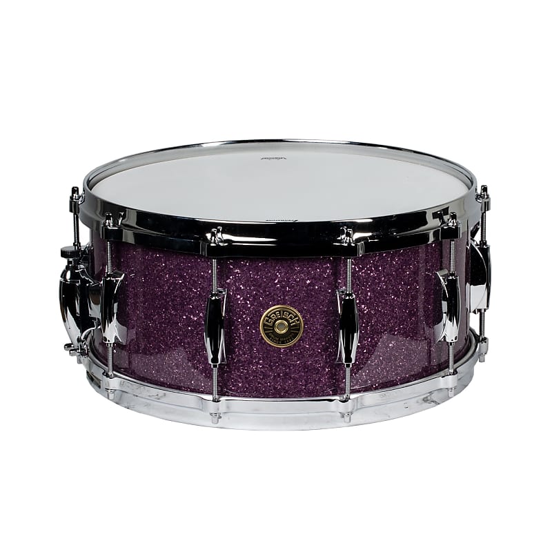 Gretsch USA Custom 6.5x14 Snare Drum - Purple Glass Nitron | Reverb