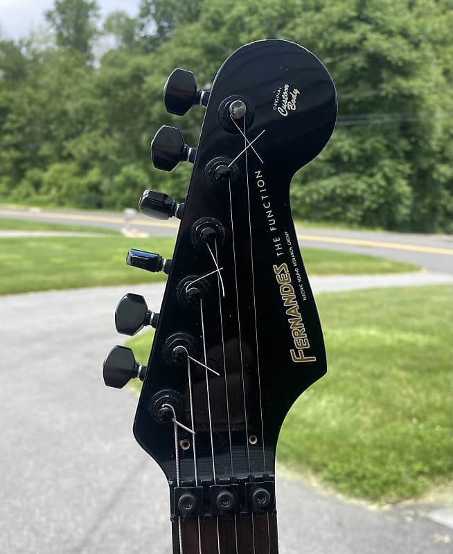 Fernandes The Function FST-65 Strat - Black | Reverb