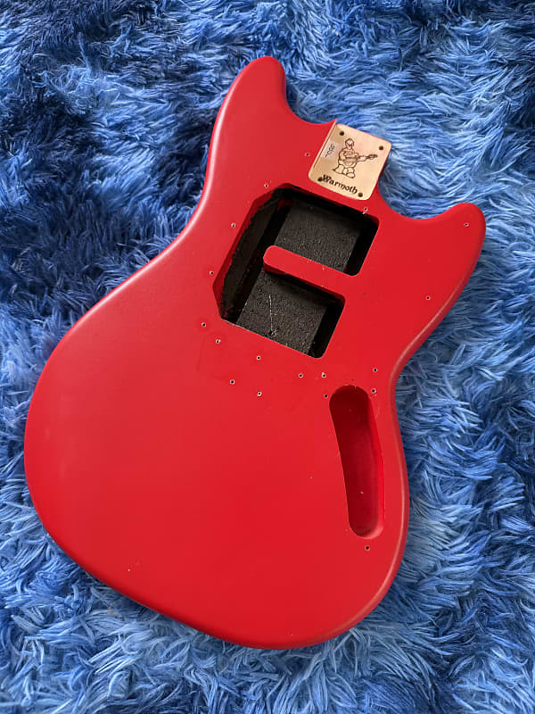 Warmoth Mustang Hardtail Lightweight Body - Red | Reverb