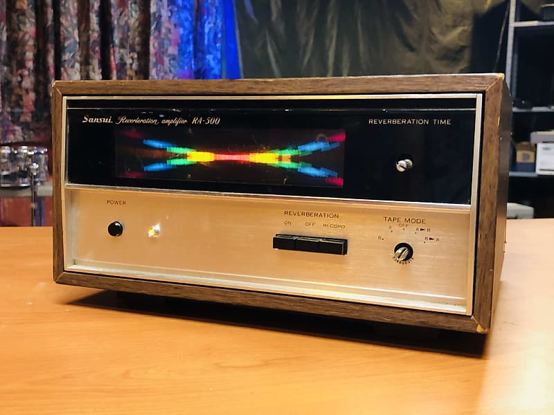 Sansui RA-500 spring reverbration amp. | Reverb