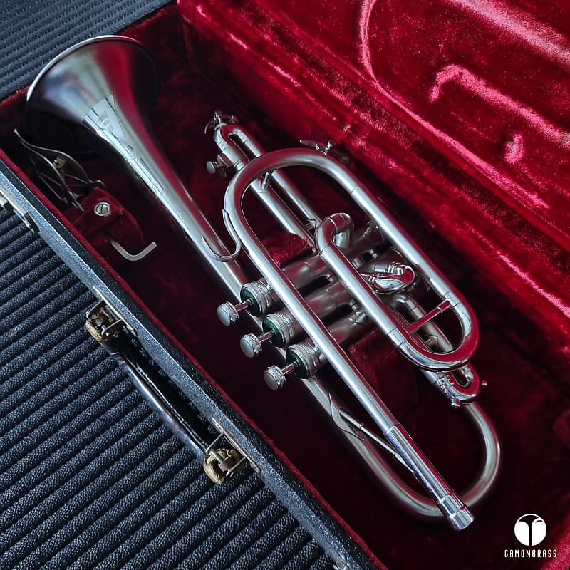 Time capsule Holton 29 Model cornet frost silverplating | Reverb UK