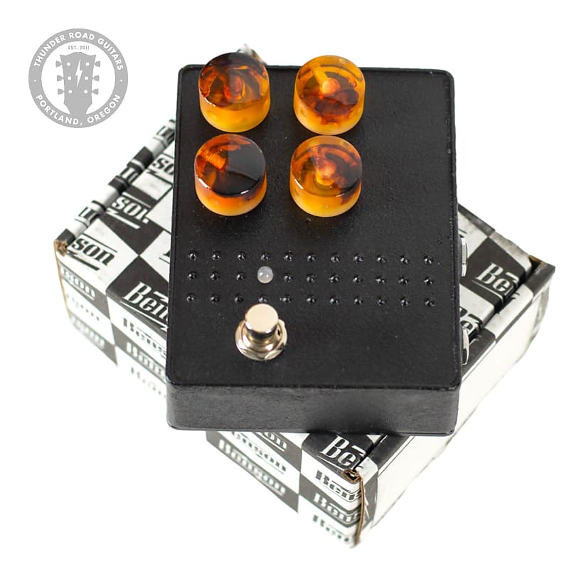 New Benson Amps Limited Edition Cast Iron Stonk Box Fuzz | Reverb