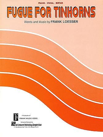 Fugue for Tinhorns (From Guys And Dolls) Piano Vocal | Reverb