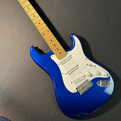 Vintage ESP 400 Series 1990 - Nitro Blue Stratocaster | Reverb