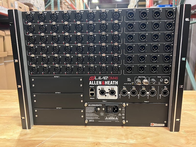 ALLEN & HEATH DLIVE DM48 S-Class MixRack with 48-Inputs | Reverb