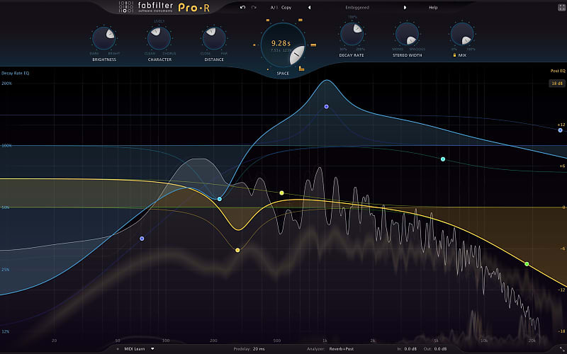 Fabfilter Pro-R 1 | Reverb