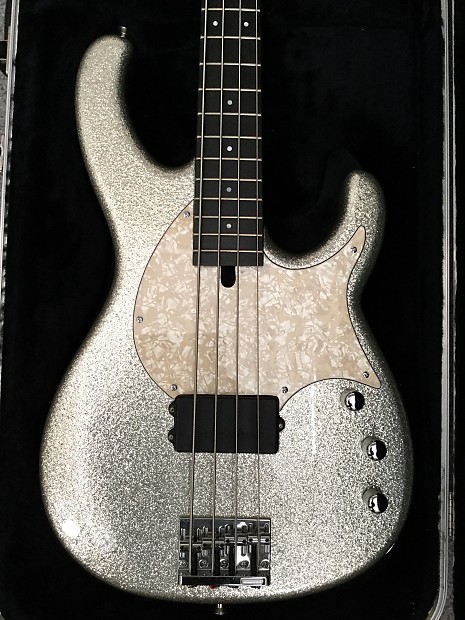 Modulus FB4 Flea Bass Early 2000's Silver Sparkle | Reverb