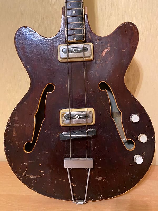 Orfeus Orpheus Hebros Bass Guitar Vintage 1970 | Reverb UK