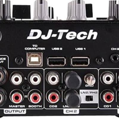 DJ Tech - X10 - USB Professional 2-Channel DJ Mixer | Reverb