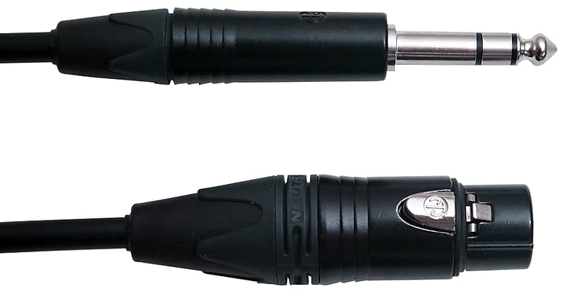 Digiflex CXFS Studio Series Cable - XLR F / 1/4" TRS | Reverb