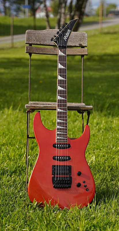 Maison Professional Super Strat Mid 80´s Orange Candy Flake | Reverb