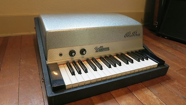 Fender Rhodes Bass 1971 Silver Sparkle | Reverb