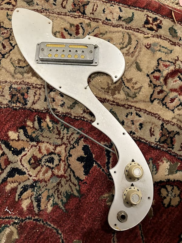 Teisco Gold foil pick up loaded pickguard 1960’s | Reverb