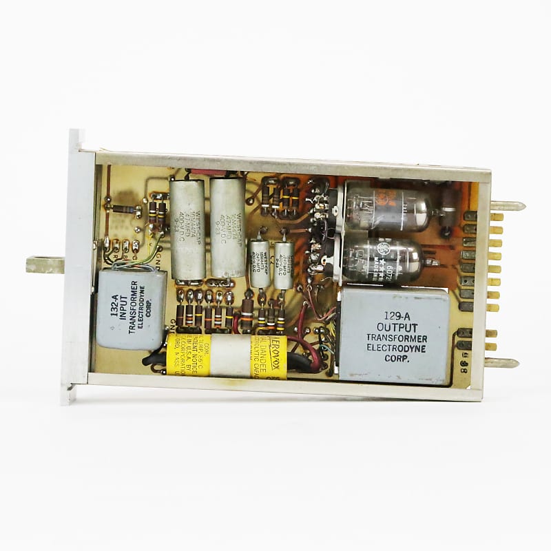 1959 Electrodyne 201-A Tube Microphone PreAmplifier Recording | Reverb