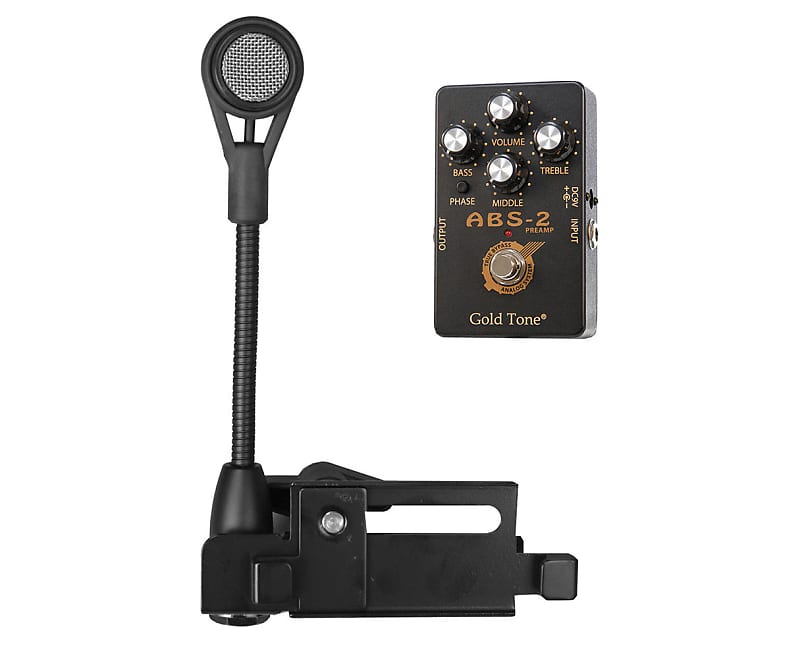 Gold Tone Banjo-Resonator Guitar Mic Dynamic - Open Box | Reverb