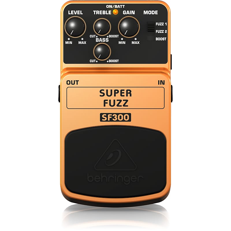 Behringer SF300 Super Fuzz Pedal - Distortion for Guitars | Reverb