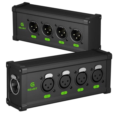 4 Channel Snake (2ft Breakout Cable) 3Pin XLR/DMX/AES-EBU to | Reverb