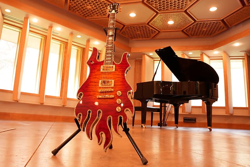 Minarik Inferno 2008 Cherry Burst And Red Back | Reverb