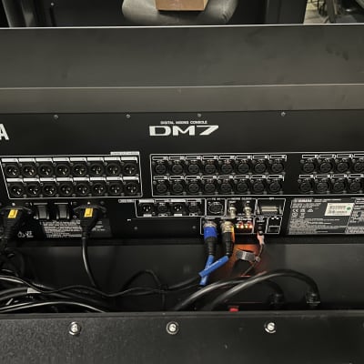 Yamaha DM7 Digital Mixer with RioD2 rack and switches | Reverb