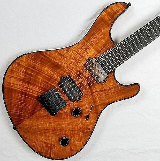 NEW Mayones Regius 6 5A Koa Top Full Custom Shop Build - | Reverb