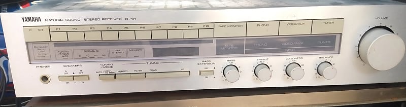 Yamaha R-50 1983 Grey Metal | Reverb