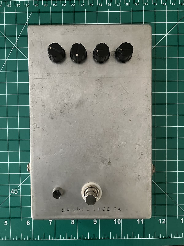 Soundslice FX Fuzz Pedal DIY DOS Buzzbox Clone 2010 - Silver | Reverb