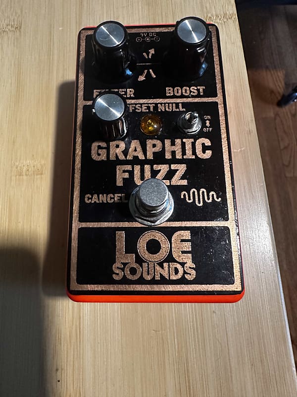 LOE Sounds Graphic Fuzz ( Earth Sounds Research clone) 2019 | Reverb